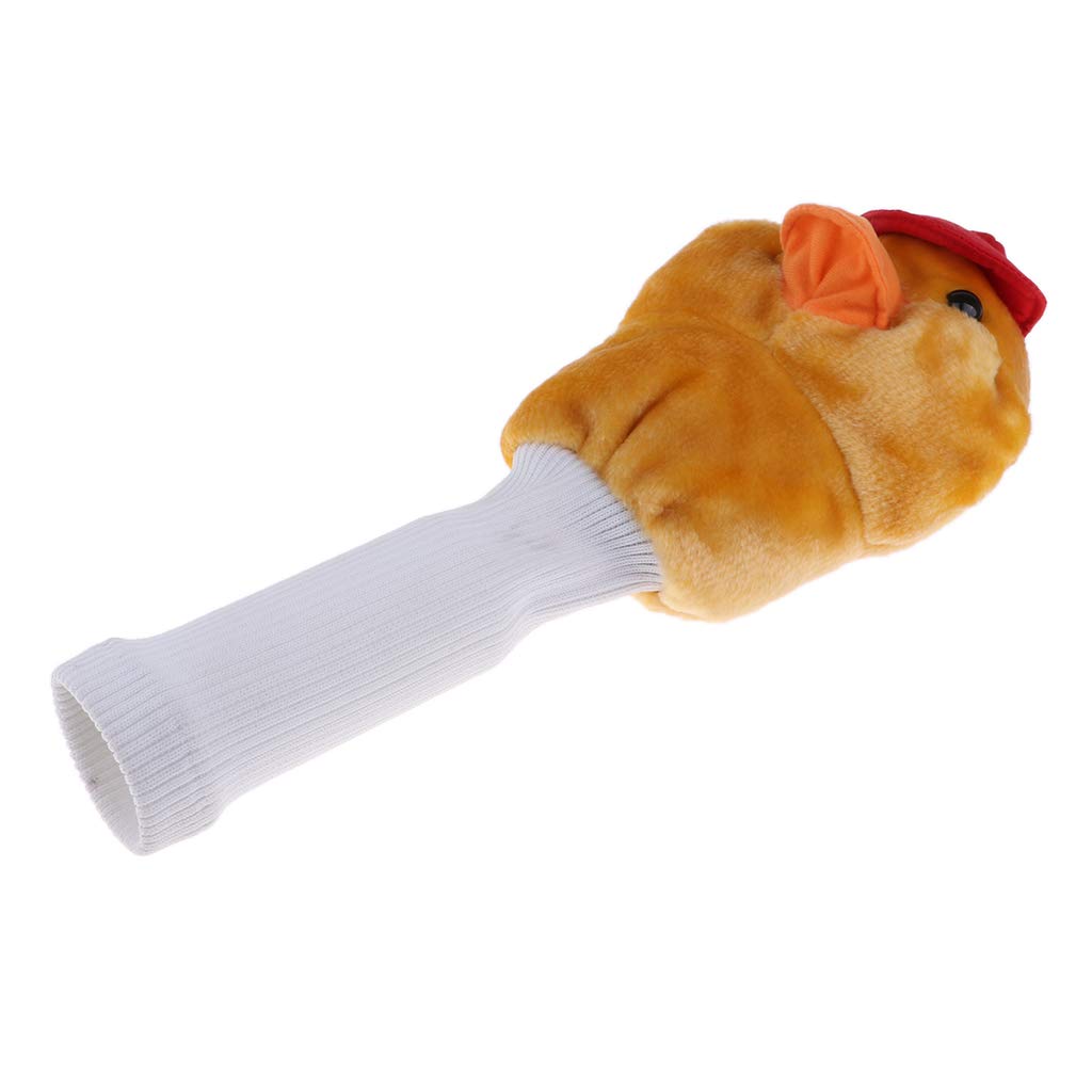 T TOOYFUL Golf Driver Headgear Golf Club Chicken Cover, Type 1