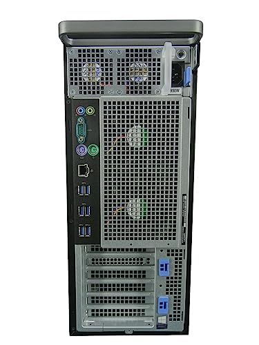 The Server Store T7820 2X Silver 4110 2.1GHz 8-Core CPUs, 128GB DDR4 RAM, 3.2TB 2.5" u.2 NVMe, FirePro W4100, 950W PSU, Win 10 Pro Precision Tower 7820 (Renewed)