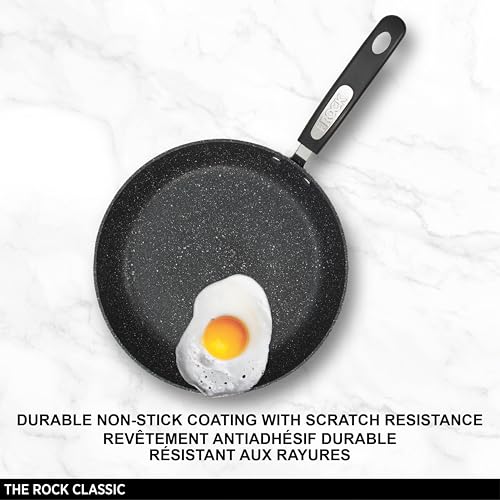 Starfrit The Rock 11" Fry Pan, Bakelite Handle 030936-004-0000,Black