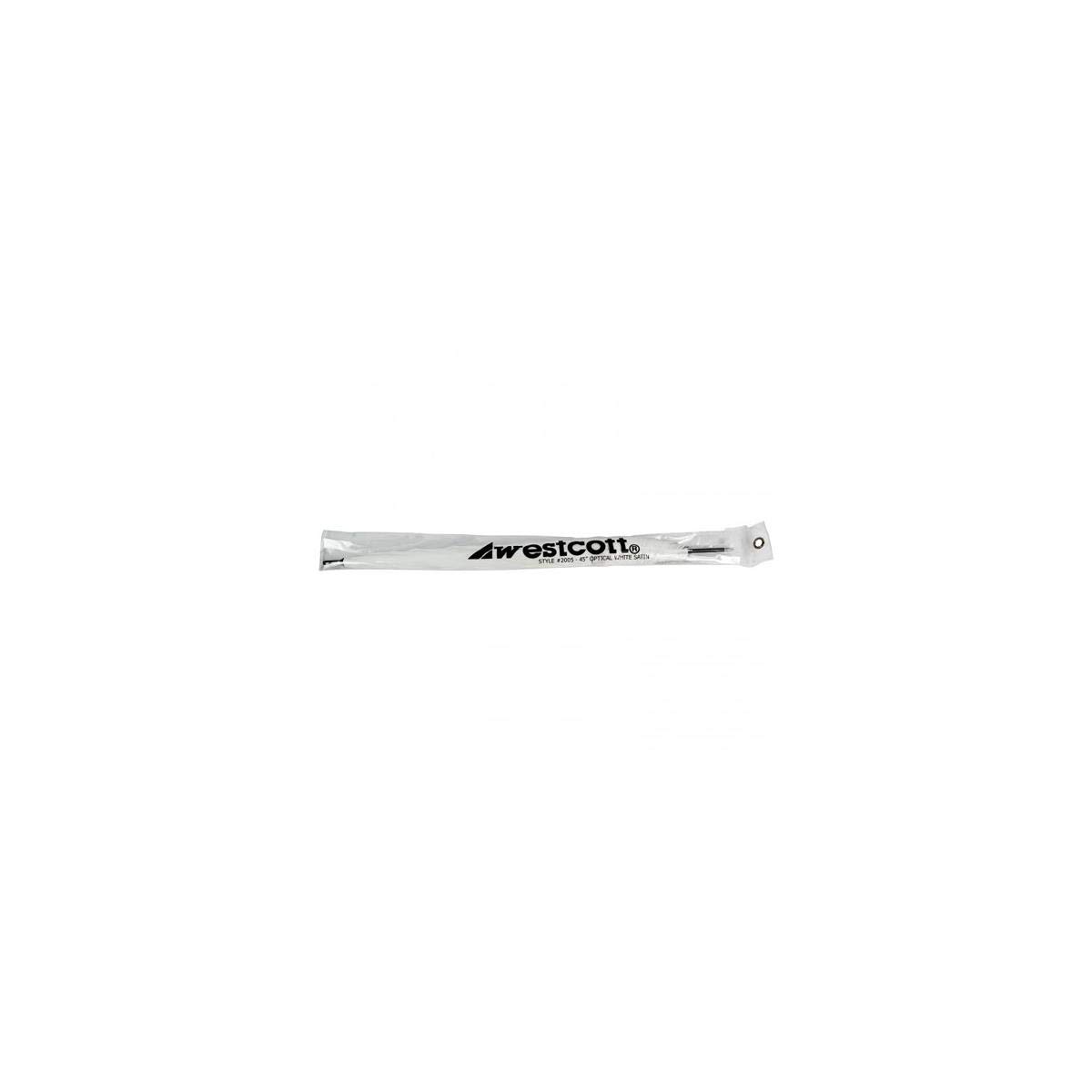 Westcott 2005 45-Inch Optical White Satin Umbrella (White)