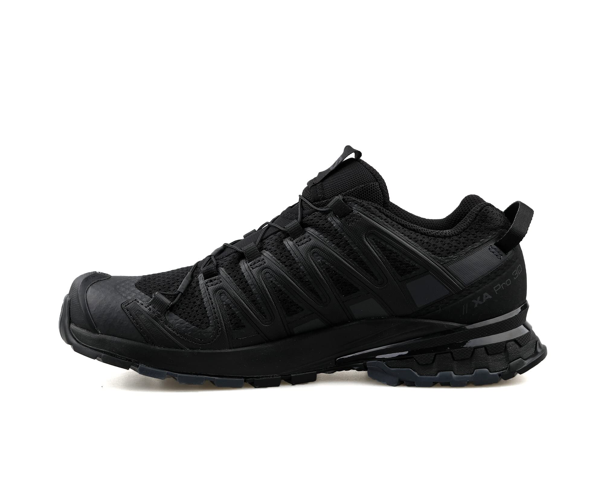 Salomon Xa Pro 3D V8 Trail Running Shoes for Women, Black/Phantom/Ebony, 9