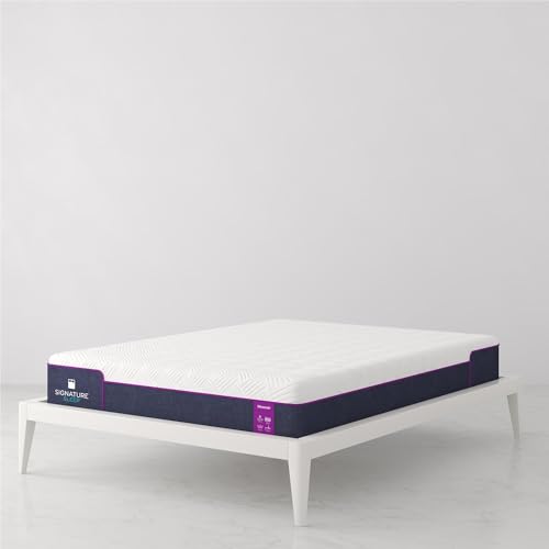 Signature Sleep Memoir 10 Inch Memory Foam Box, Medium, Certipur-US and OEKO-TEX Mattress, Full, White