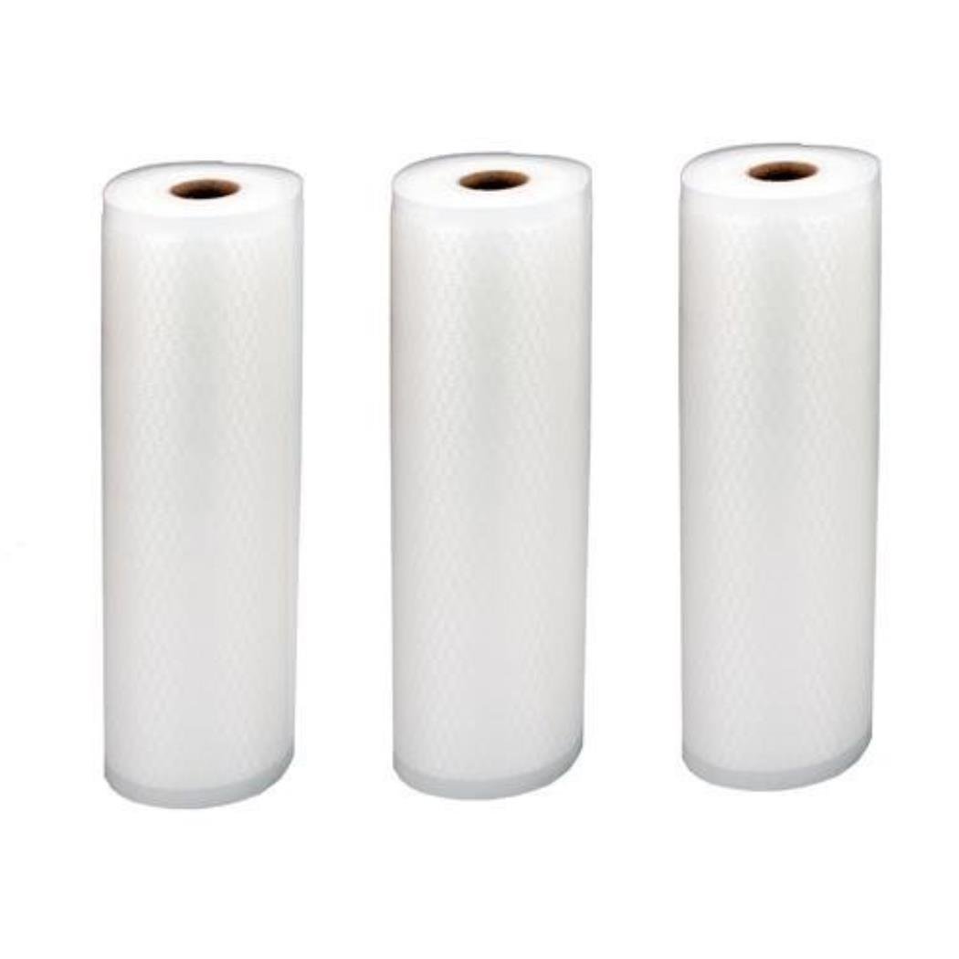 Weston Realtree Vacuum Sealer Bags Roll (Pack of 3), 11x18-Inch, Clear