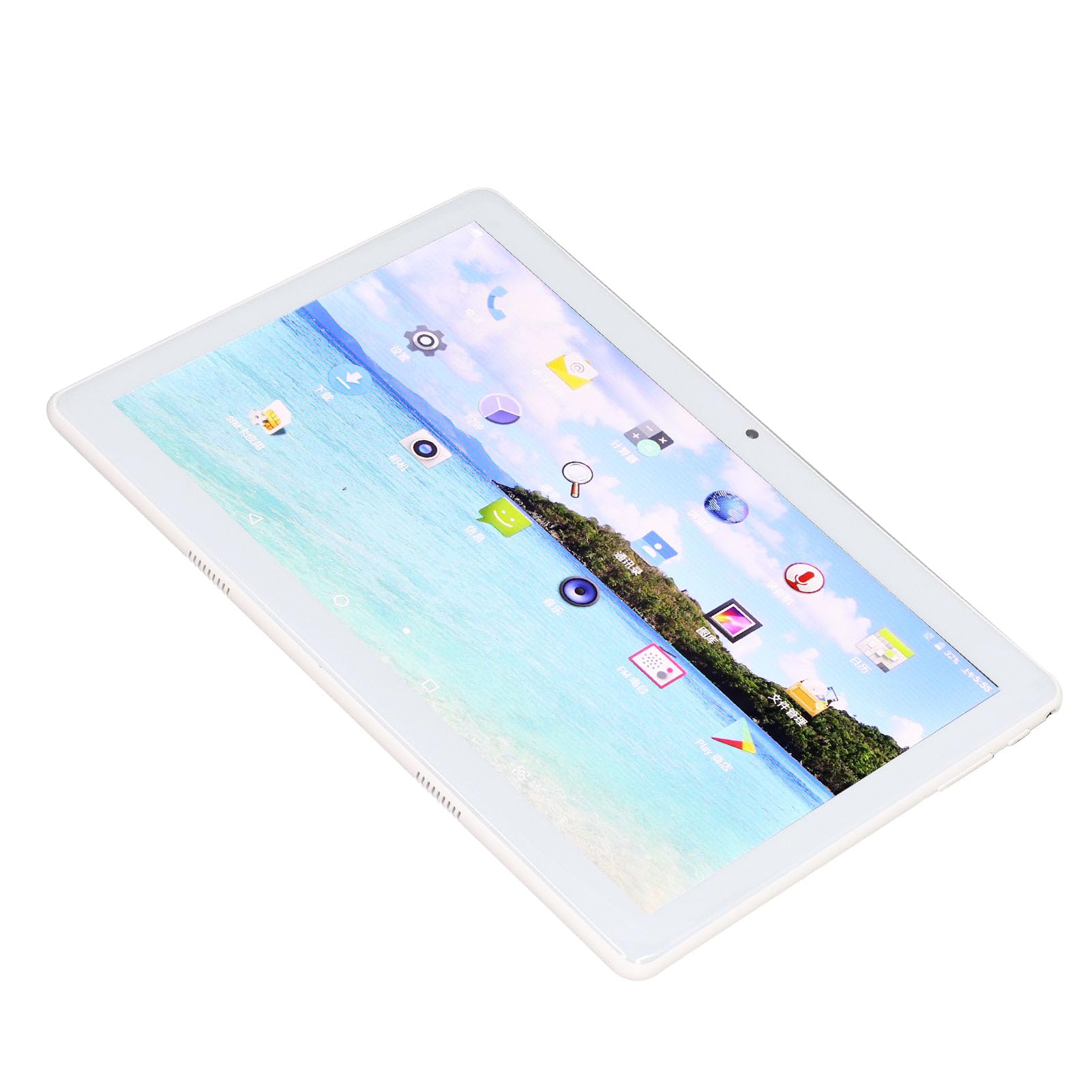Tablet, Ultra Thin Tablet Front 2MP Rear 5MP 100β240V Metal CNC Production for Entertainment (US Plug)