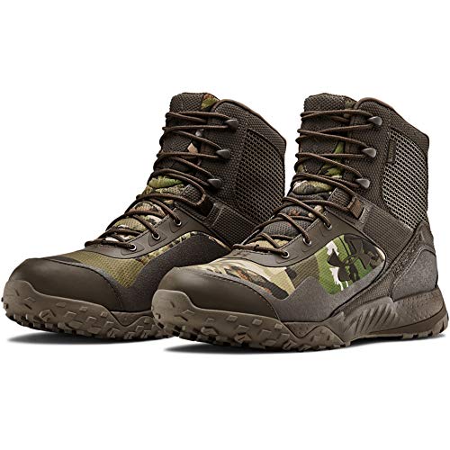 Under Armour Men's UA Valsetz RTS 1.5 Waterproof Tactical Boots 12 Brown