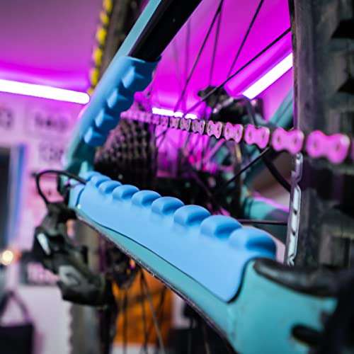 VHS 2.0 Slapper Chain Guard Bike Tape Noise Reducer - Eliminate Chain Slap Noise On Your Bike While Protecting Your Frame - Fits All Chainstays, Black