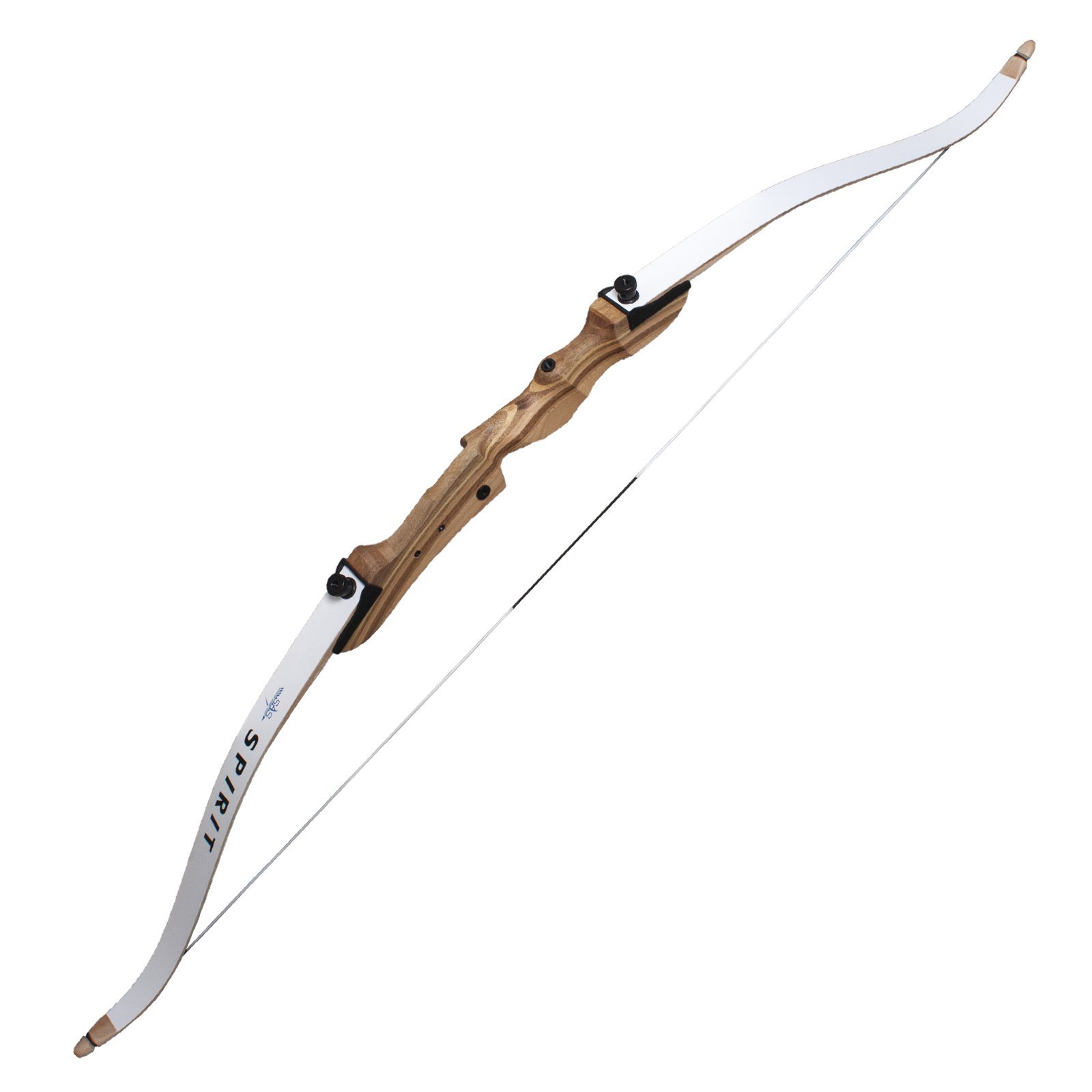 Southland Archery Supply Spirit 62" Recurve Wooden Bow Package (28 lbs, Right Hand)