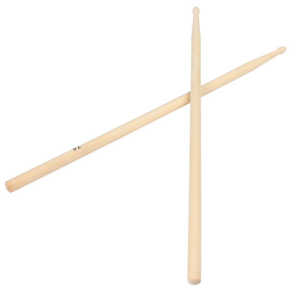 YiPaiSi Drum Sticks 7A Drumstick, Classic Drum Sticks Maple Drumsticks, Maple Wood Drumsticks, Wood Tip Drumstick for Students and Adults