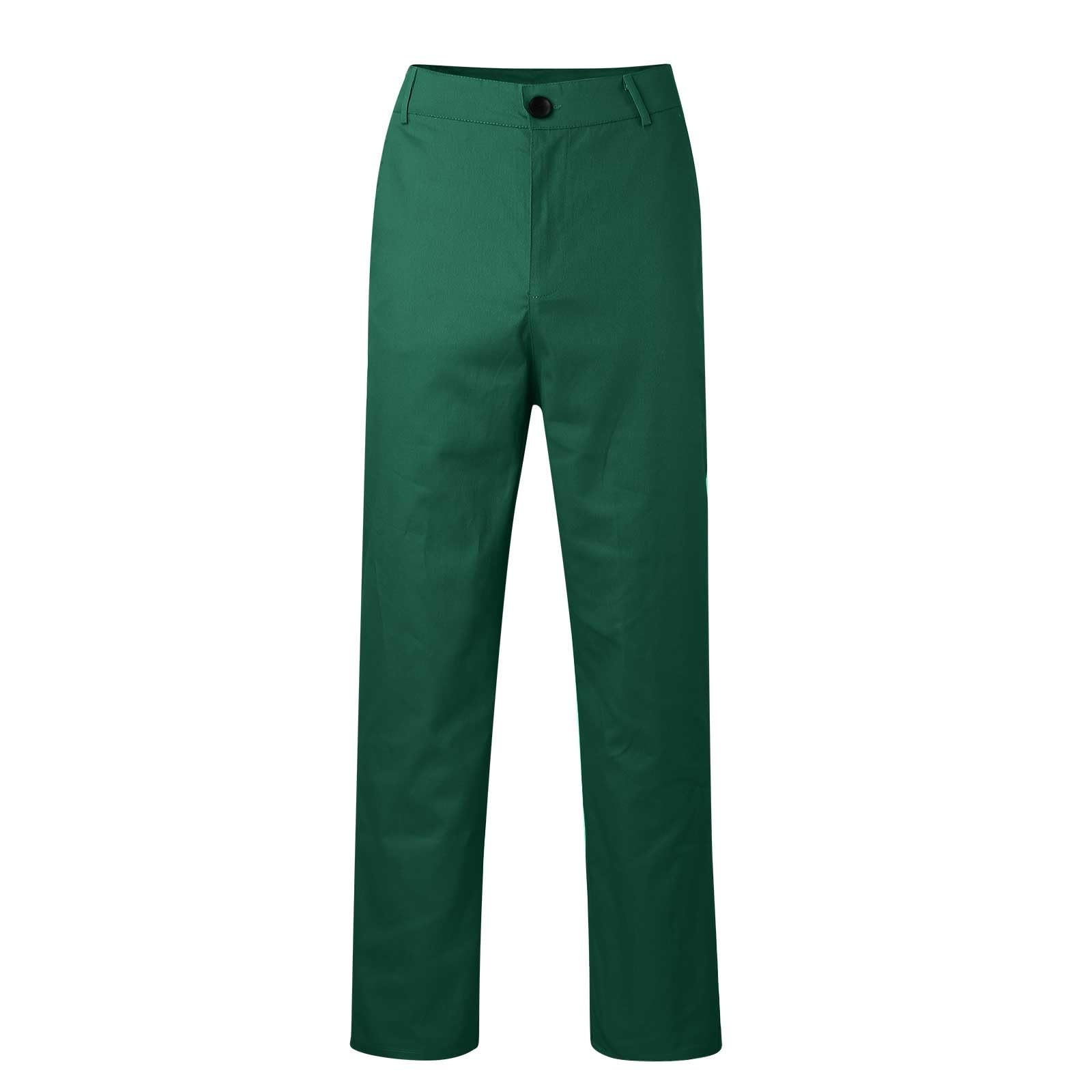 Tech Pants Men Mens Pants Casual Relaxed Fit, Mens Lightweight Hiking Pants Solid Joggers for Running Workout Casual Combat Pants Men Green