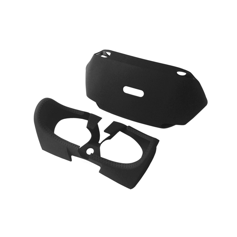 Soft VR Headset Anti-Slip Silicone Rubber Cover Protective Case Eye Shield Protective Cover for Playstation PS4 VR Controller
