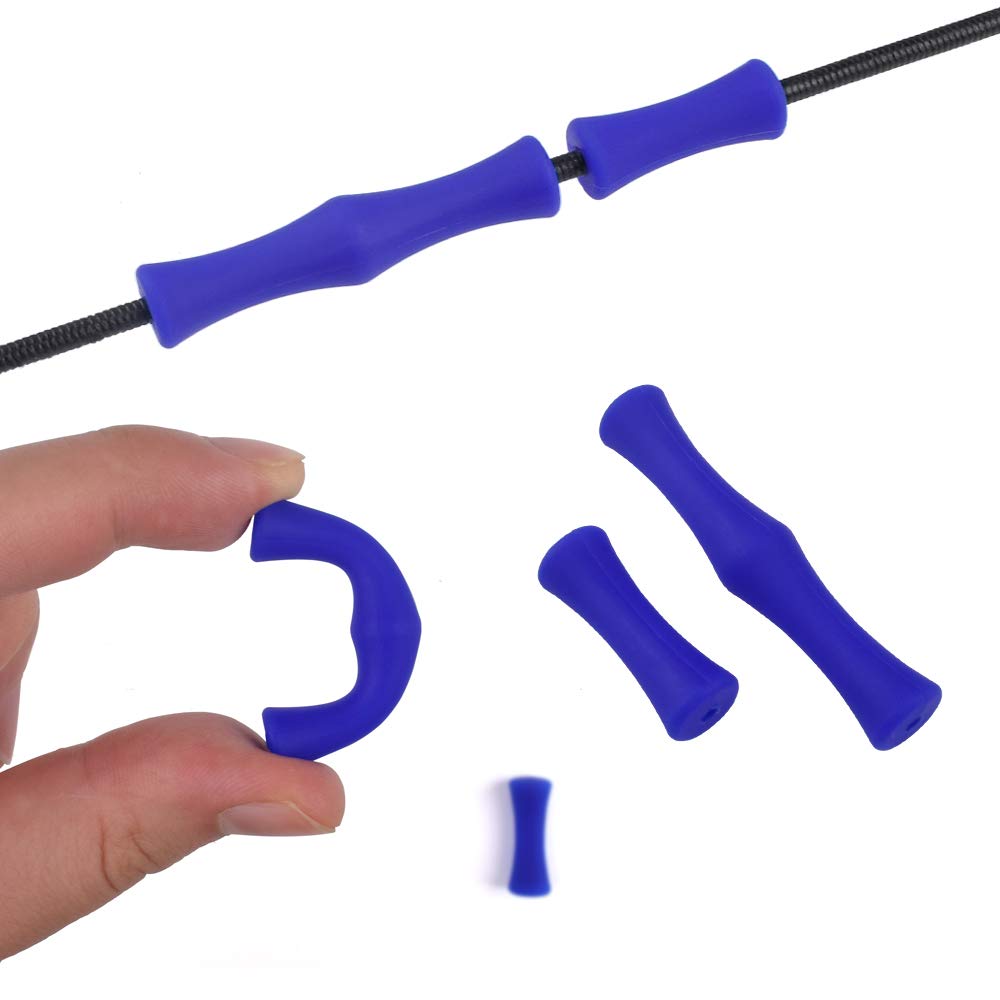 YLS Archery Bowstring Finger Savers Finger Guards Shooting Practice Finger Protector Easy Install with Pin