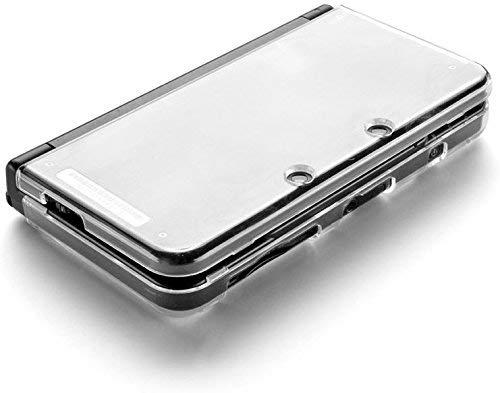 TNP New 3DS Case (Gold) - Plastic + Aluminium Full Body Protective Snap-on Hard Shell Skin Case Cover for New Nintendo 3DS 2015 - [New Modified Hinge-less Design]