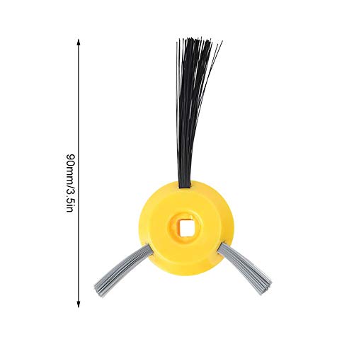 Ymiko Household Sweeping Robot Side Brush Corner-Sweeping Brush Vacuum Cleaner Accessory Replacemet Fit for Shark RV750 RV700