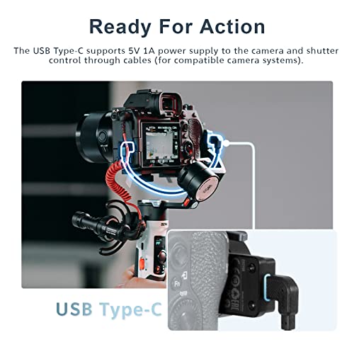 Zhiyun Crane M2S Gimbal Stabilizer for Mirrorless Camera Action Camera and Smartphone, Zhiyun Crane M2 Upgrade with Integrated Fill Light