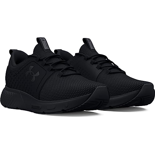Under Armour Men's Charged Decoy Running Shoe, (002) Black/Black/Black, 9.5
