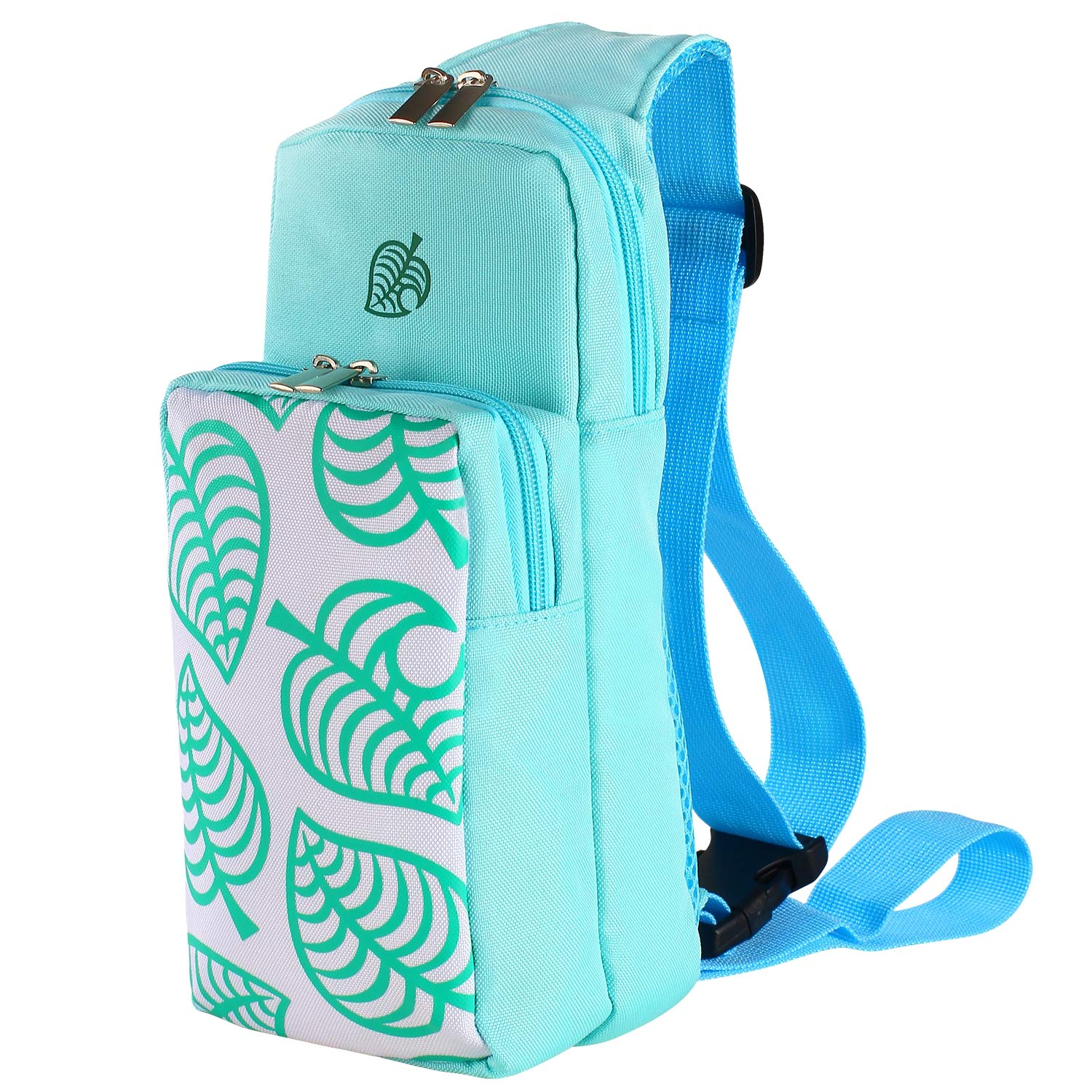 YANZIRUI Portable Travel Carrying Case for Leaf Crossing for Nintendo Switch, Shoulder Storage Bag Backpack for Nintendo Switch Lite Console Ca