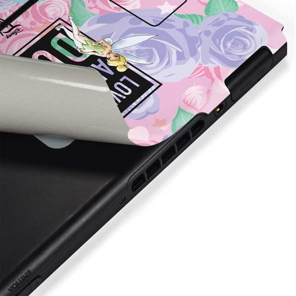 Skinit Decal Gaming skin compatible with Nintendo Switch Bundle - Officially Licensed Disney Tinker Bell Love Trust and Pixie Dust Design