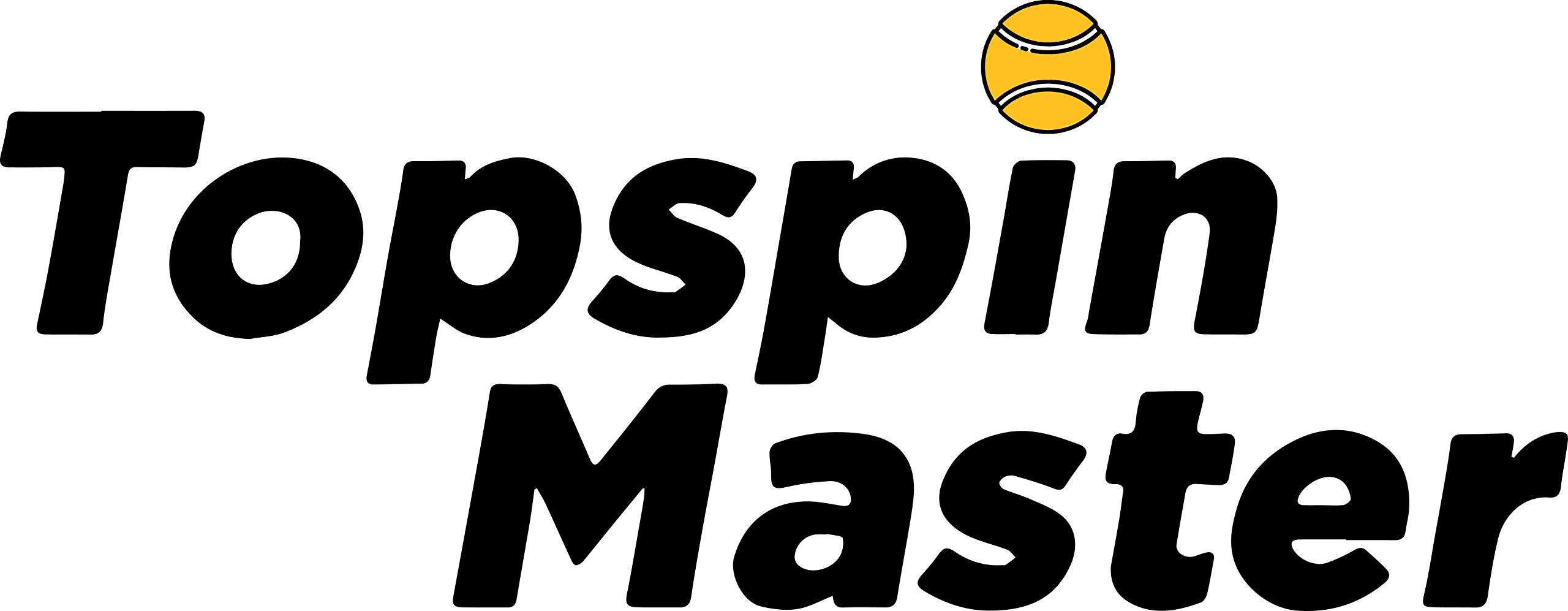 TOPSPIN MASTER Practice Hit Tennis Trainer - Portable Self-Training Aid - Rebounder Tennis Training Equipment for Beginners & Pros - Helps Improve Strokes - Easy to Assemble, Comes with Extra Ball