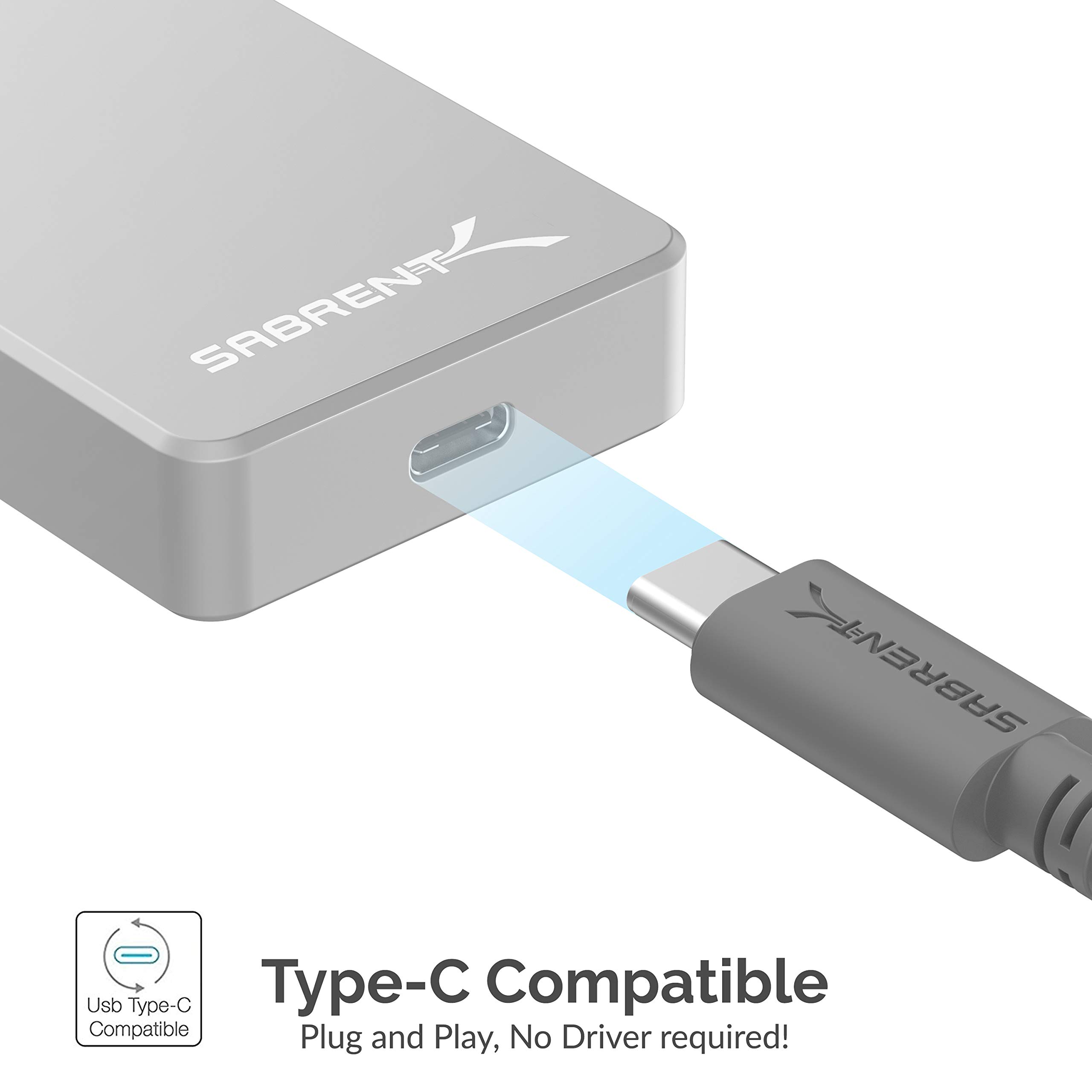 SABRENT Rocket Pro 2TB USB 3.2 External Aluminum SSD (SB-2TB-PRO)