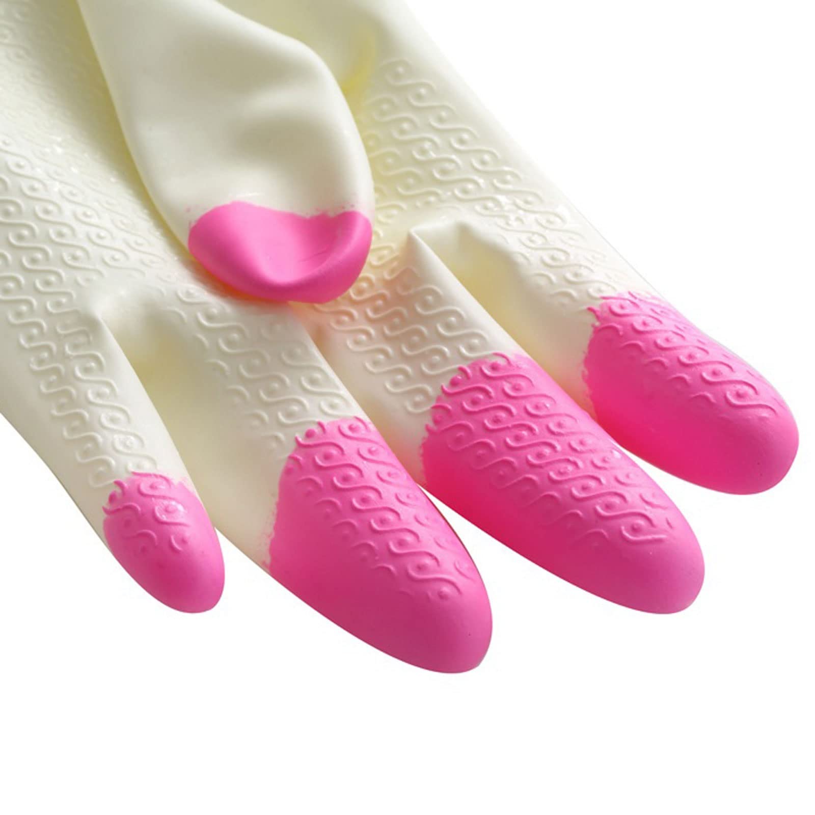 VEMMIO Cleaning Glove Kitchen Cleaning, Washing Dishes, Washing Pots, Rubber Gloves, Household Waterproof Thin Latex Gloves