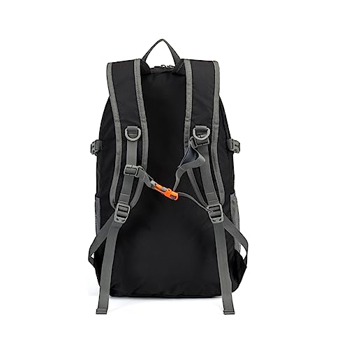 YOTOM Travel Hiking Backpack, 35L Ultralight Packable Travel Camping Hiking Backpack Daypack (Black)