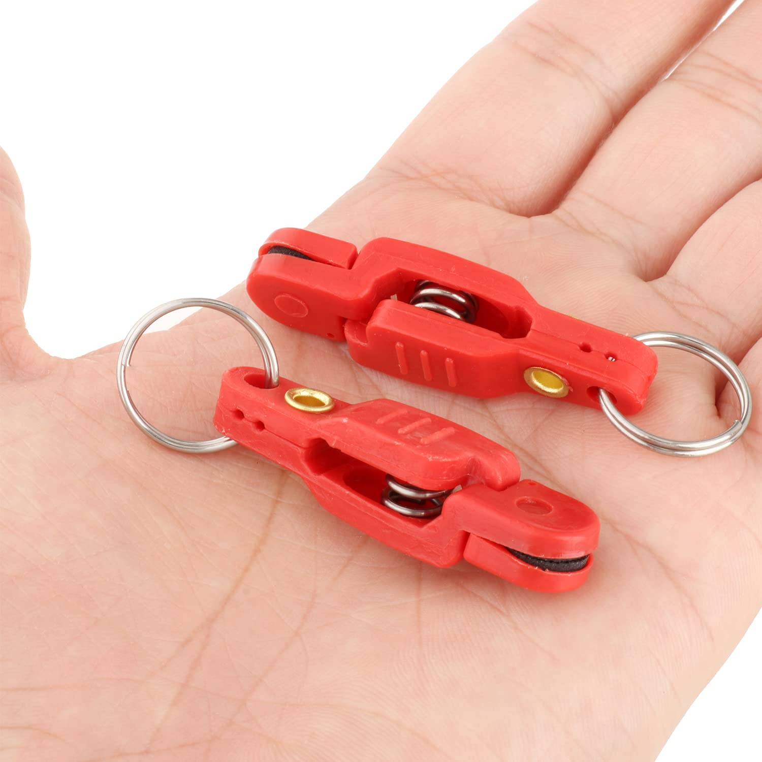 YUNNLEZT 10Pcs Heavy Tension Downrigger Release Clips for Offshore Fishing, Planer Board, Weight, Kite