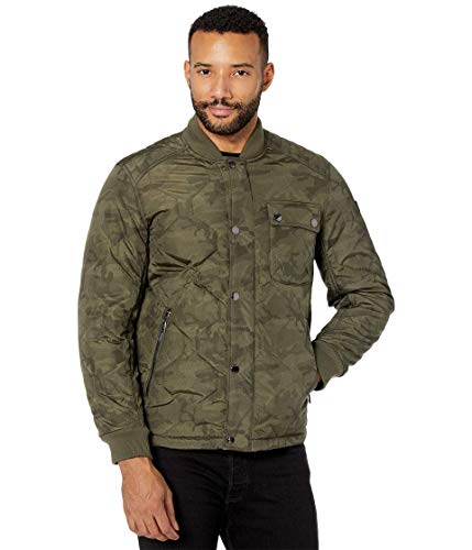 Tumi Men's Luxe Quilt, Olive Camo, Medium