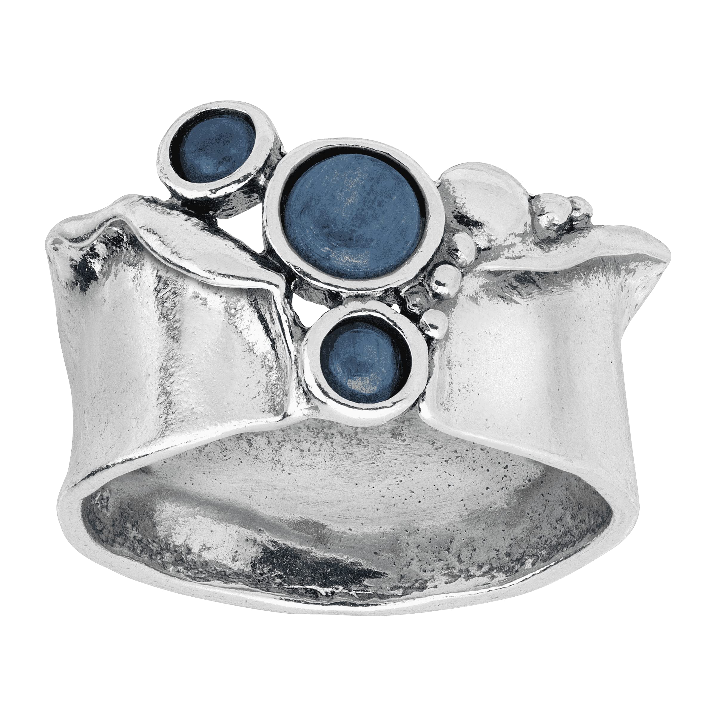 Silpada 'Upstream' Natural Kyanite Ring in Sterling Silver, Size 6