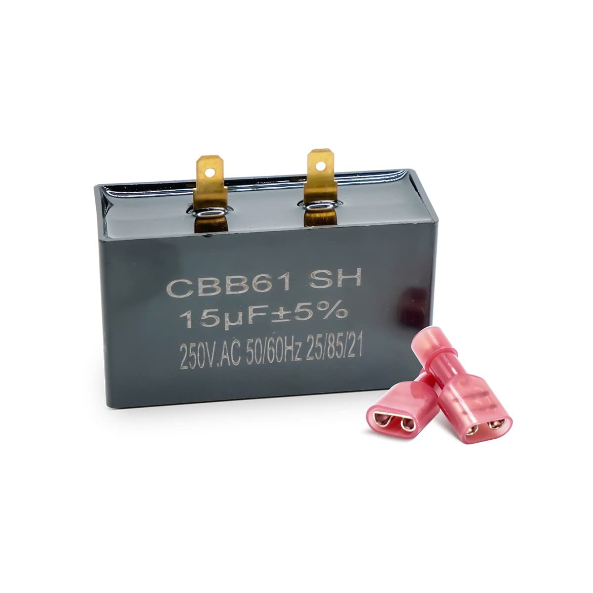 SUPPLYZ Direct Replacement for Frigidaire 5304464438 Refrigerator Compressor Run Capacitor 218909913 1381223 216236200 216236300