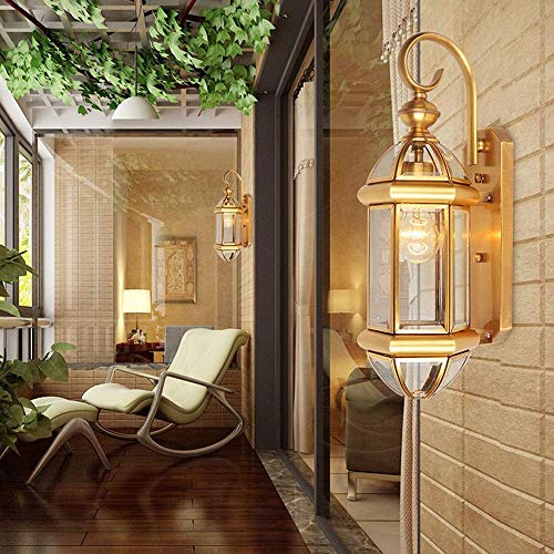 SMLZV Retro Wall Mount Lamp Home Kitchen Cafe Outdoor Wall Lamp,Home Retro Garden Lamp