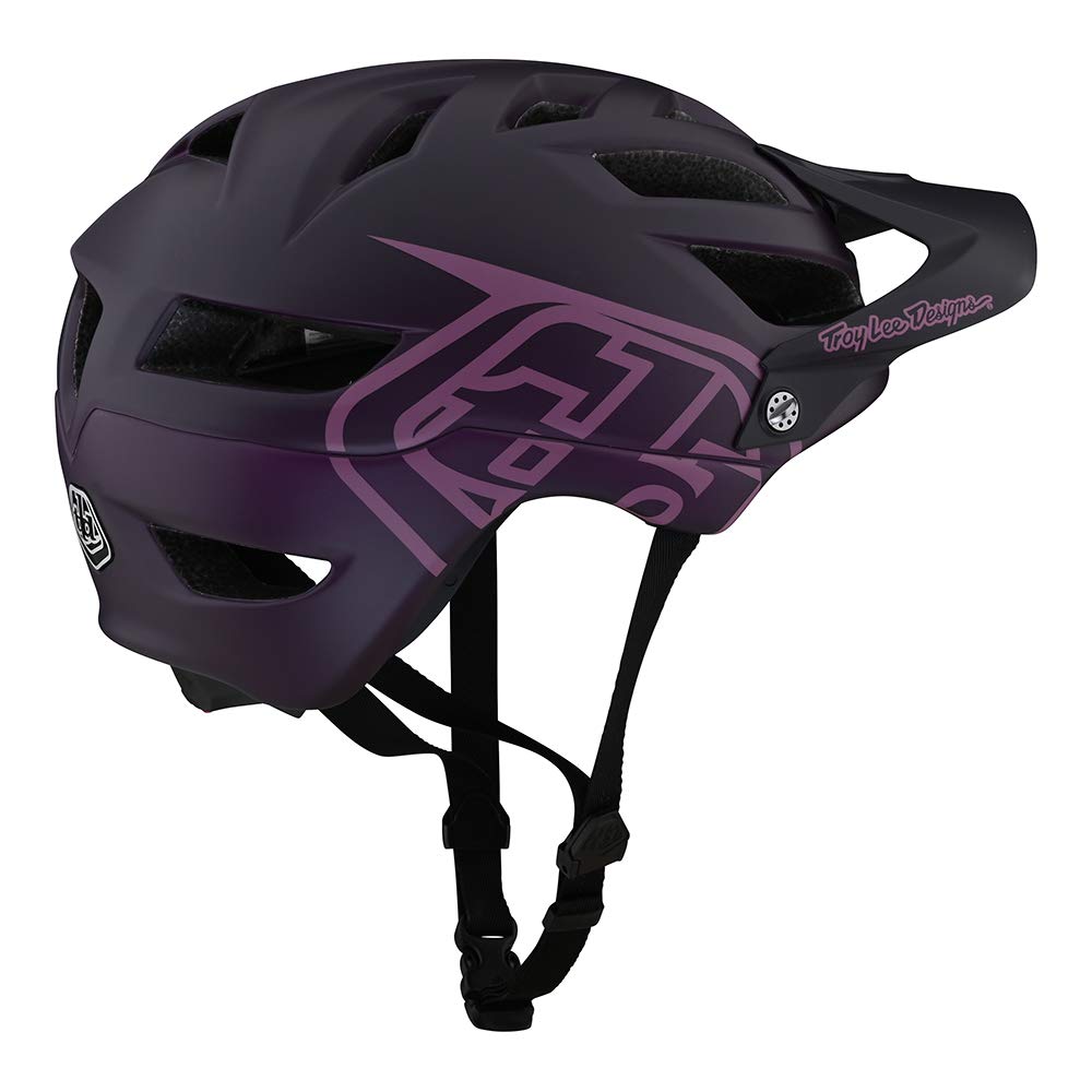 Troy Lee Designs Adult | All Mountain | Mountain Bike Half Shell A1 Helmet Drone (Mauve, MD/LG)