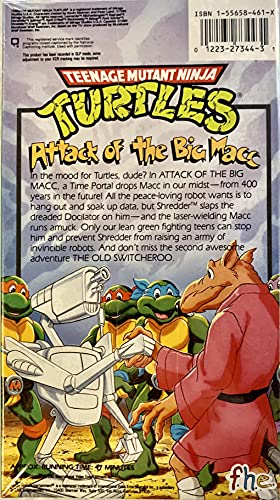 Teenage Mutant Ninja Turtles: Attack of the Big Macc [VHS]
