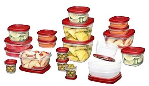 Rubbermaid Easy Find Lids Assorted Food Storage Container Set 40 pc.