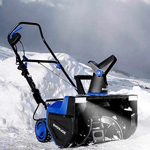 Snow Joe SJ627E-RM Electric Snow Thrower, 22-Inch, 15-Amp, Dual LED Lights (Certified Refurbished)