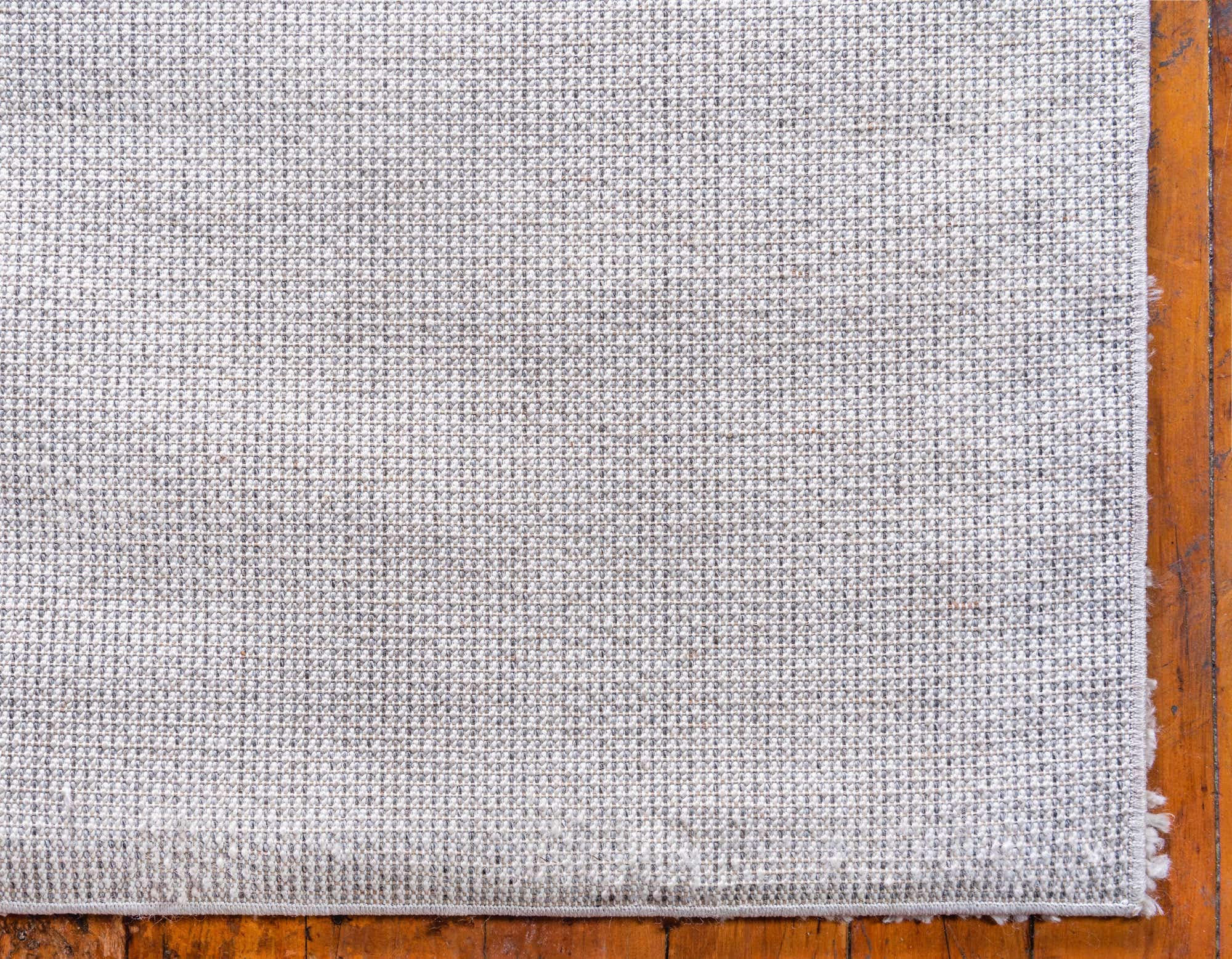 Unique Loom Davos Shag Collection Area Rug - Solid (9' x 12' Rectangle, Linen)