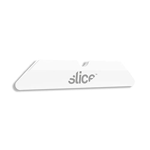 Slice 10404 Replacement Blade, Ceramic, Finger Friendly, Rounded Tip, Lasts 11x Longer Than Metal