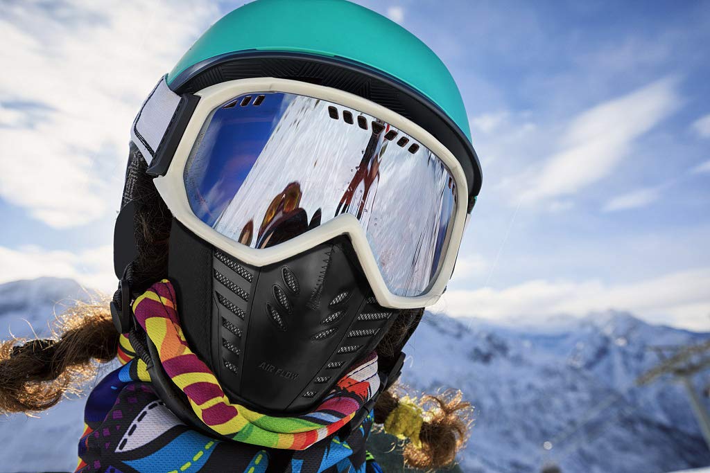TAGVO Balaclava Ski Mask, Winter Fleece Headwear Riding Hood for Men Women