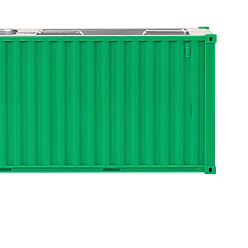 SUSOSU Pencil Holders Simulation Shipping Container Model Mini Toys Logistics Container MultiFunction Pen Holder be Gift Custom Green