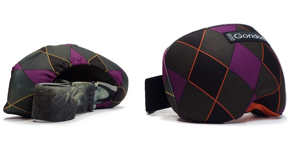 Tailgate Industries Gondom goggle cover (DD Purple/orange)