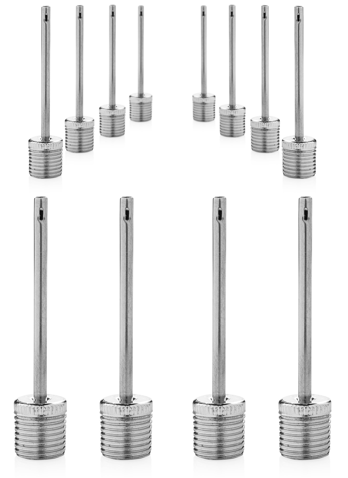 TurnOnSport Air Ball Pump Needles Inflatables - Basketball Ball Pump Inflation Needles | Inflator Needle for Soccer Rugby Football Volleyball Sports Balls Inflatable Air Pump Needles Adapter 12 Set