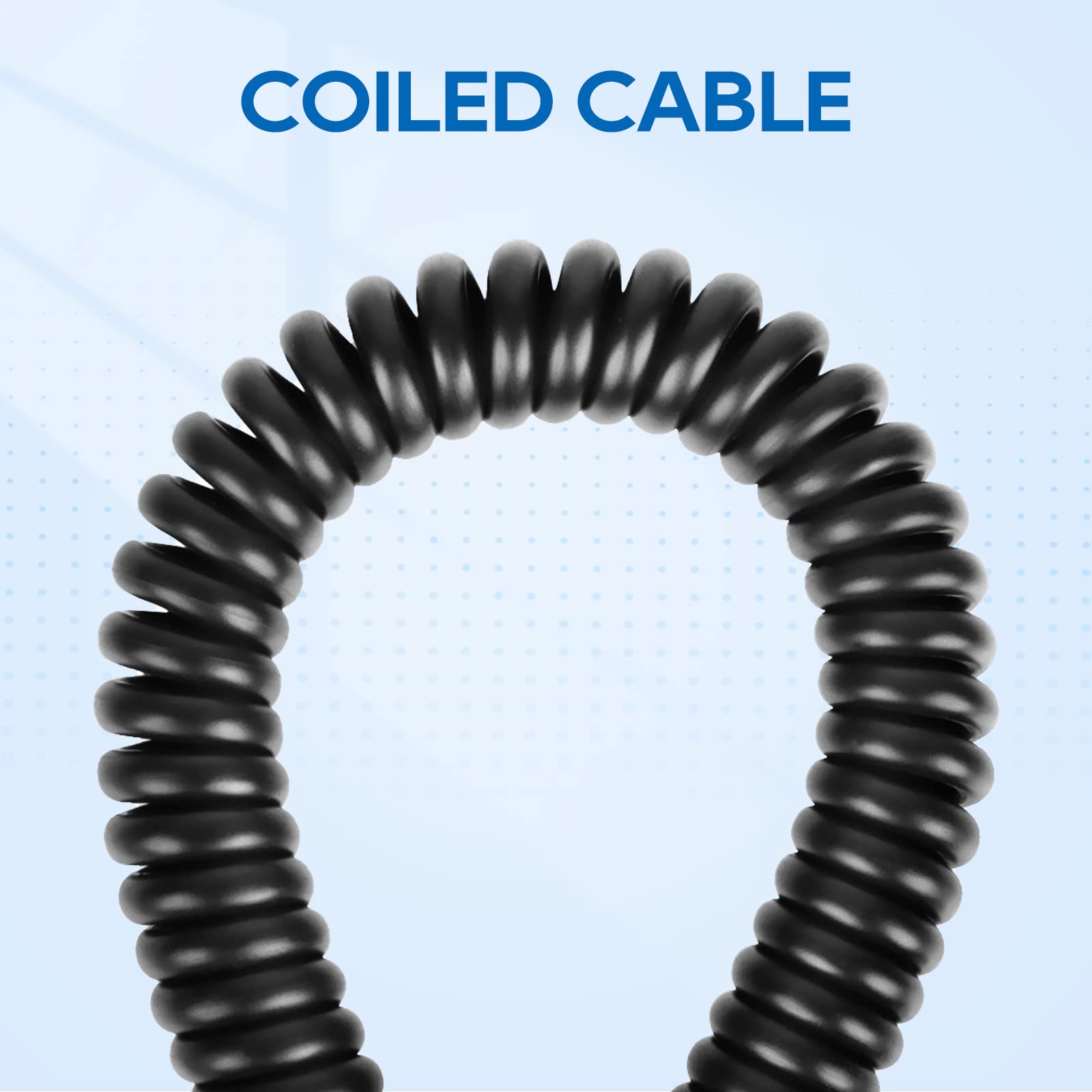 UCEC 11.81"/30cm Coiled Micro HDMI to Mini HDMI Cable for Atomos Ninja Star Tablets Cameras