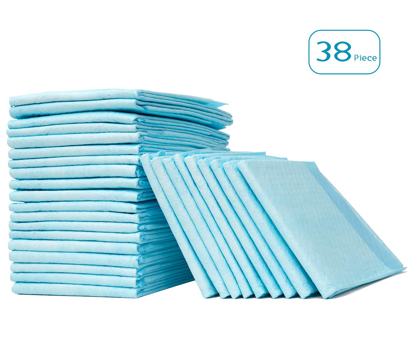 Small Disposable Changing Pads (18"x24",40 Pack),Disposable Underpads,Pet Training and Puppy Pads,Waterproof Absorbent