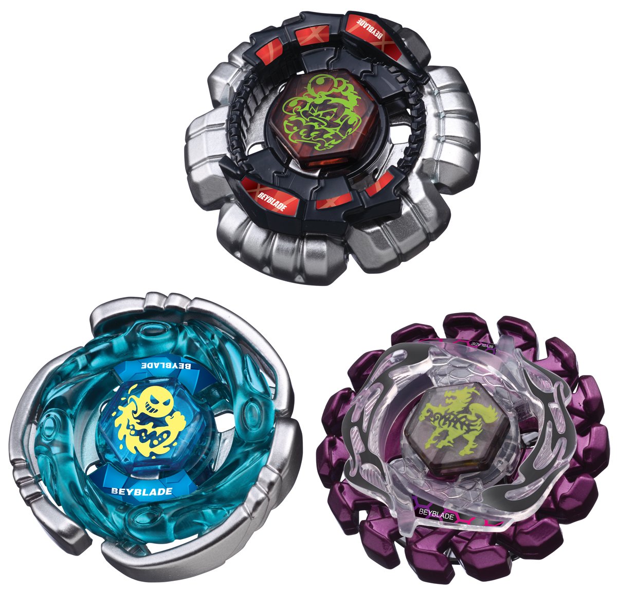 Takaratomy Beyblades #BB86 Attack Scorpio Aquario Giraffe Defense Deck Set