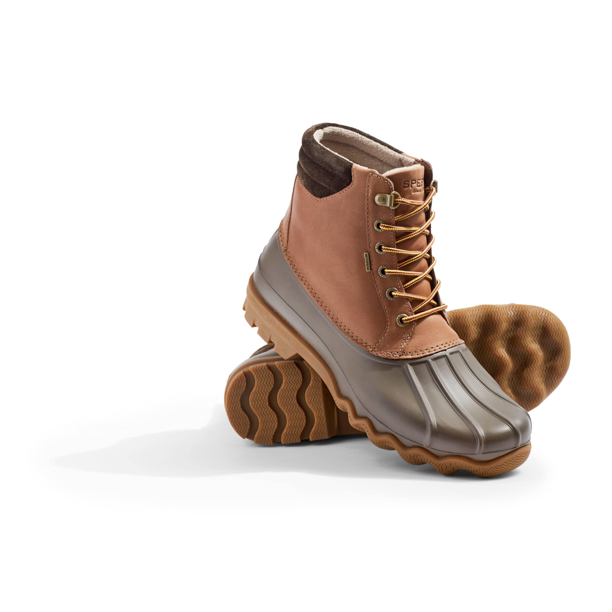 Sperry Top-Sider Men's Avenue Duck Boot, Tan/Brown, 10.5