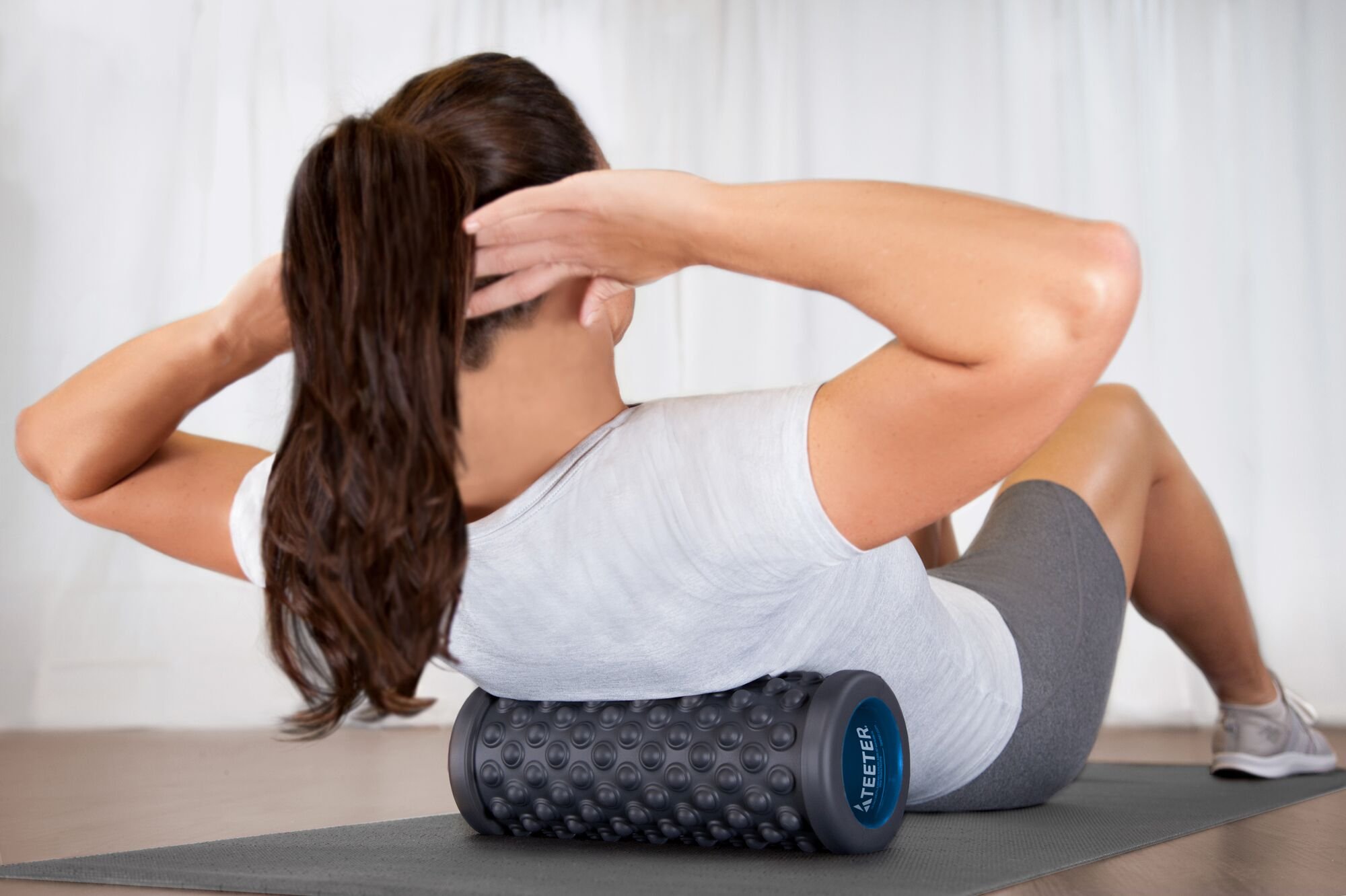 Teeter Massage Foam Roller β Deep Tissue Muscle Relief to Boost Recovery, Flexibility β 13 or 26 inch, 2 Textures/densities β Back Pain Relief, Sports Massage, Myofascial Release