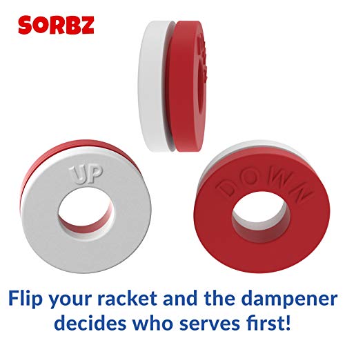 Sorbz Tennis Dampeners - Super 12 Pack - Have Fun and Personalize Your Racket with Shock Absorbers - Perfect Tennis Gift (Winners)