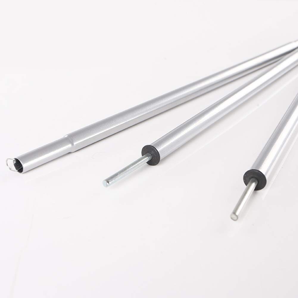 Yuhoo US 2pcs Universal Aluminum Adjustable Camping Tarp 90" Telescoping Tent Poles