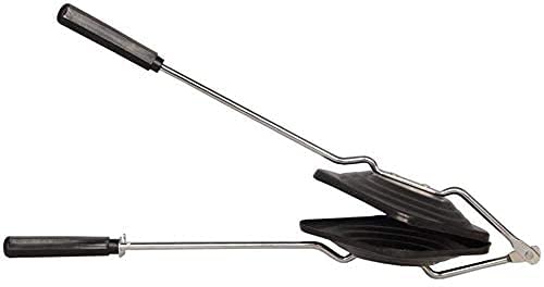 Whopperonline Non-Stick Grilled Sandwich Toaster With Handle, Stovetop Toasted Sandwich Maker Grill Pan For Adults - Black, 16 Inch