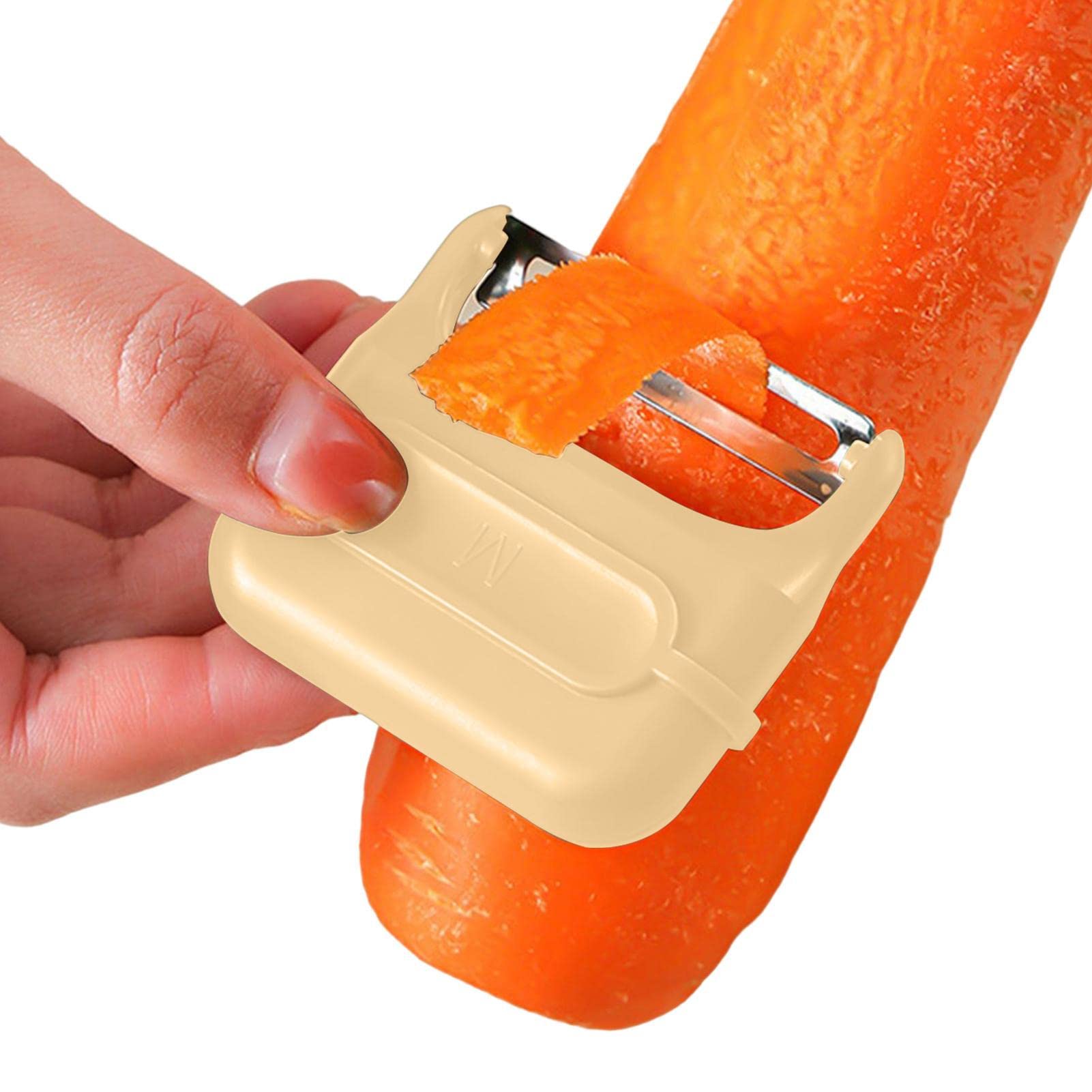 Vegetable Peeler, Vegetable Chopper, Manual Magnetic Peeler for Vegetable, Kitchen Multifunctional Vegetable Cutter, Kitchen Gadget for Peeling Zucchini, Carrots, Potatoes, Tomatoes, Peaches, Plums