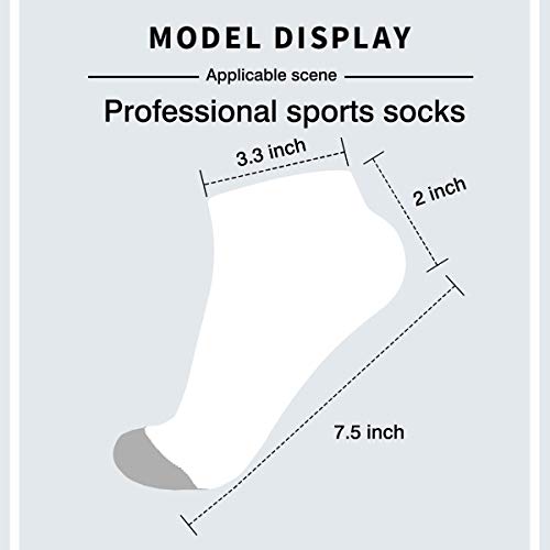 WXMDZS Mens Ahegao- Running Socks Non Skid Athletic Socks